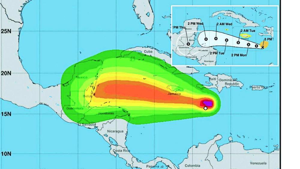 EN VIVO: siga la trayectoria del huracán Lisa