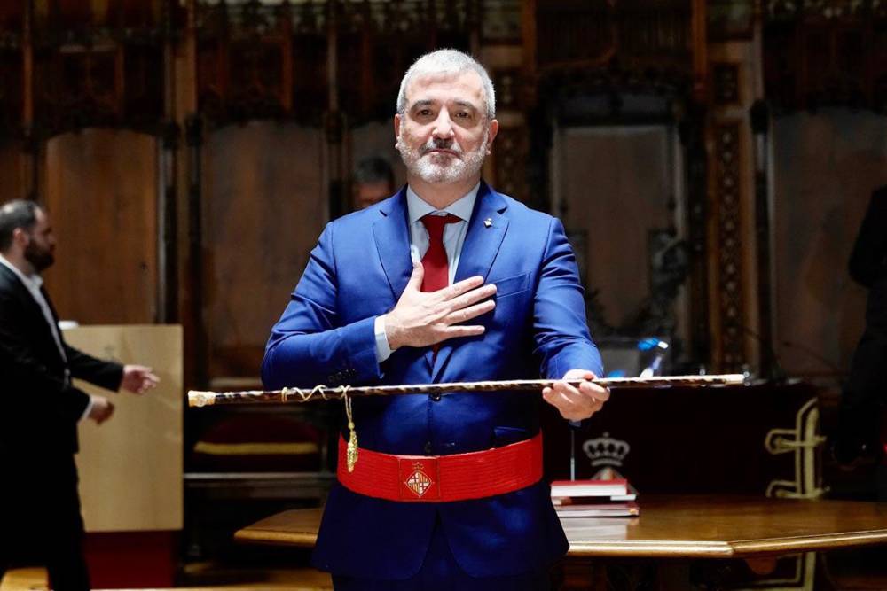 Jaume Collboni es el nuevo alcalde de Barcelona, España