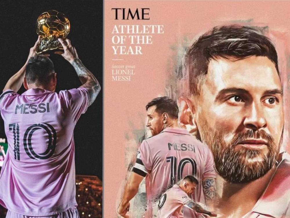 Messi es elegido como el Atleta del Año por la revista Time
