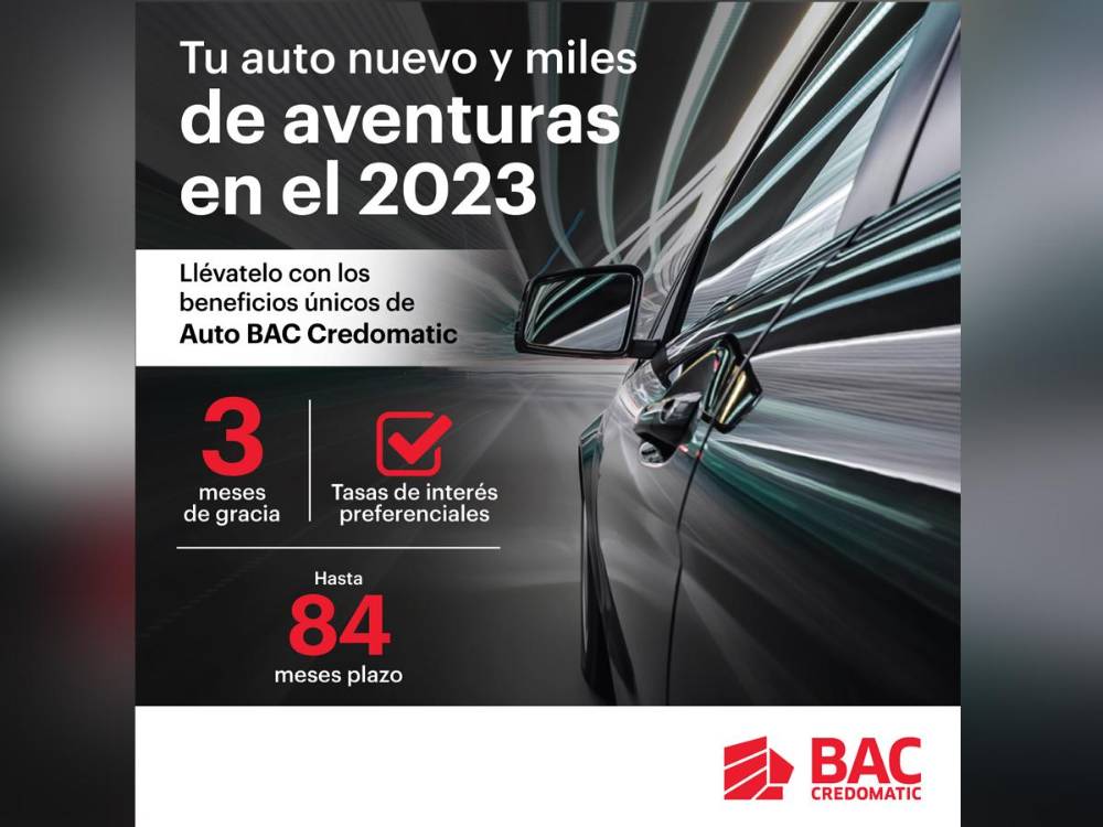 ¡Un auto nuevo con BAC Credomatic! Adquiéralo con los mejores planes de ...