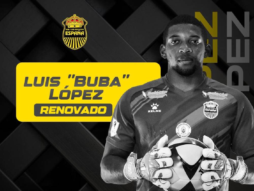 ¡Fin de la novela! Real España anuncia la renovación de “Buba” López