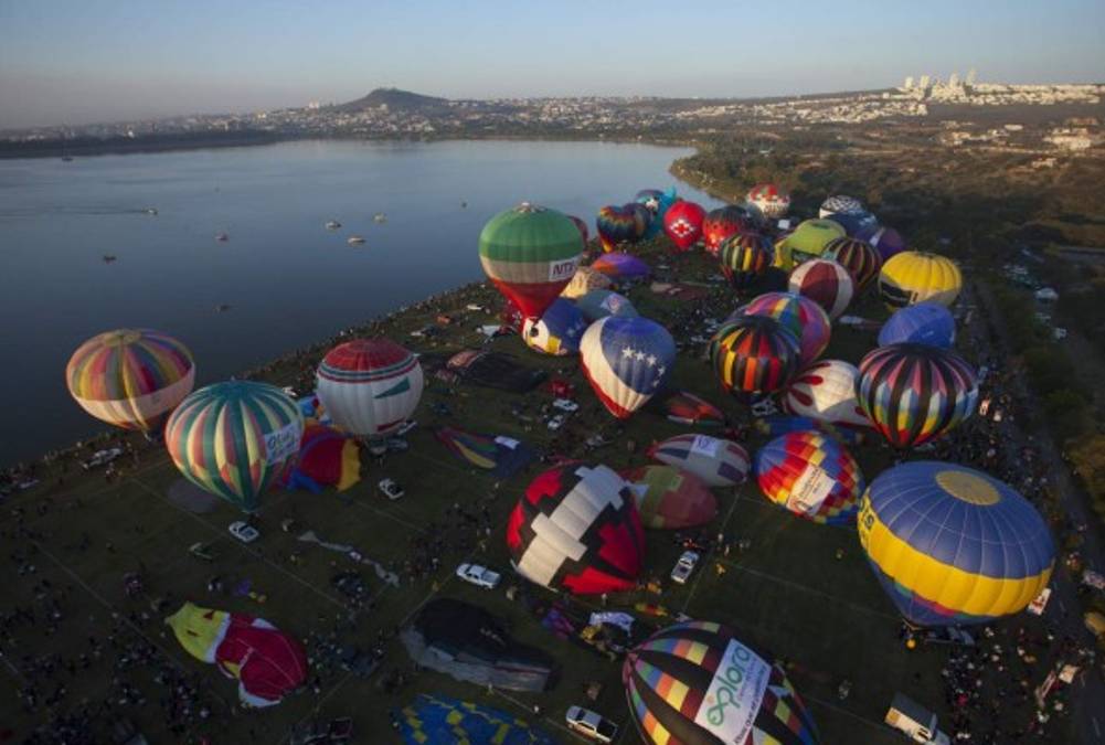 Majestuoso festival de globos en México