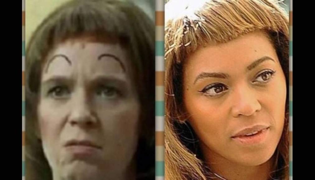 Los memes por el flequillo de Beyoncé