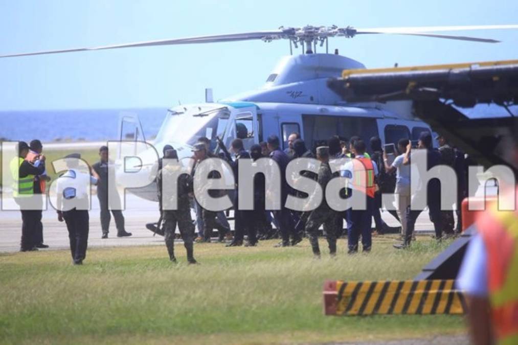 Fotos: Chepe Handal es enviado a juzgados de Roatán, Honduras