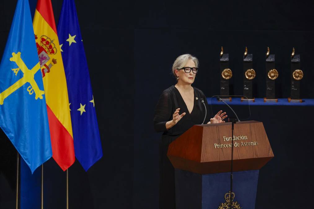 Meryl Streep recibe el Premio Princesa de Asturias
