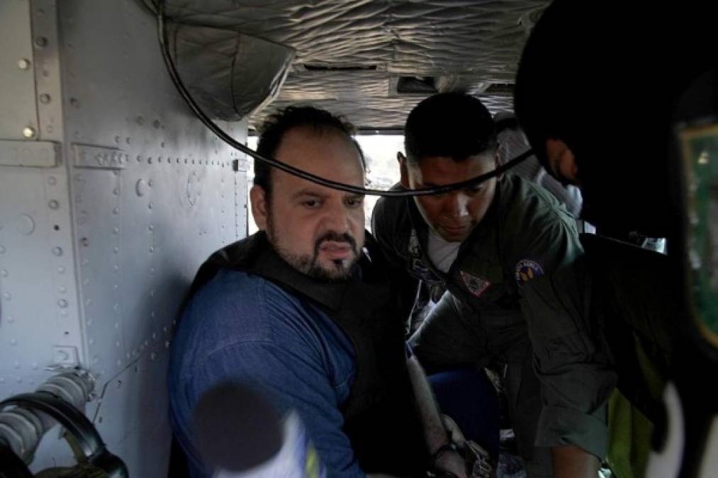 Fotos: Chepe Handal es enviado a juzgados de Roatán, Honduras