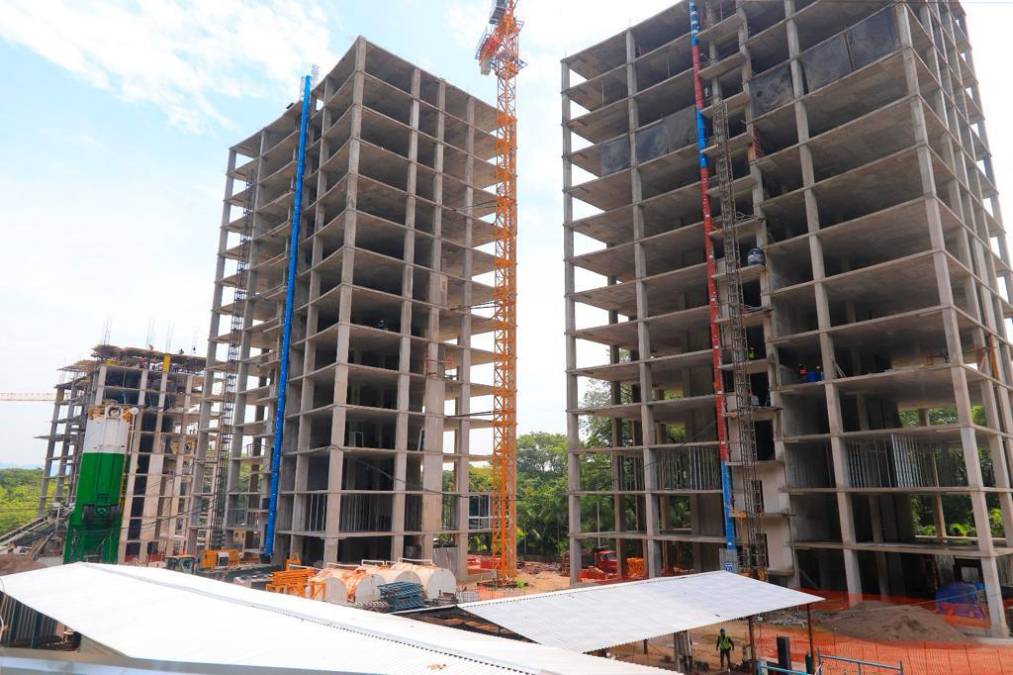 Las nuevas torres que se construyen en San Pedro Sula