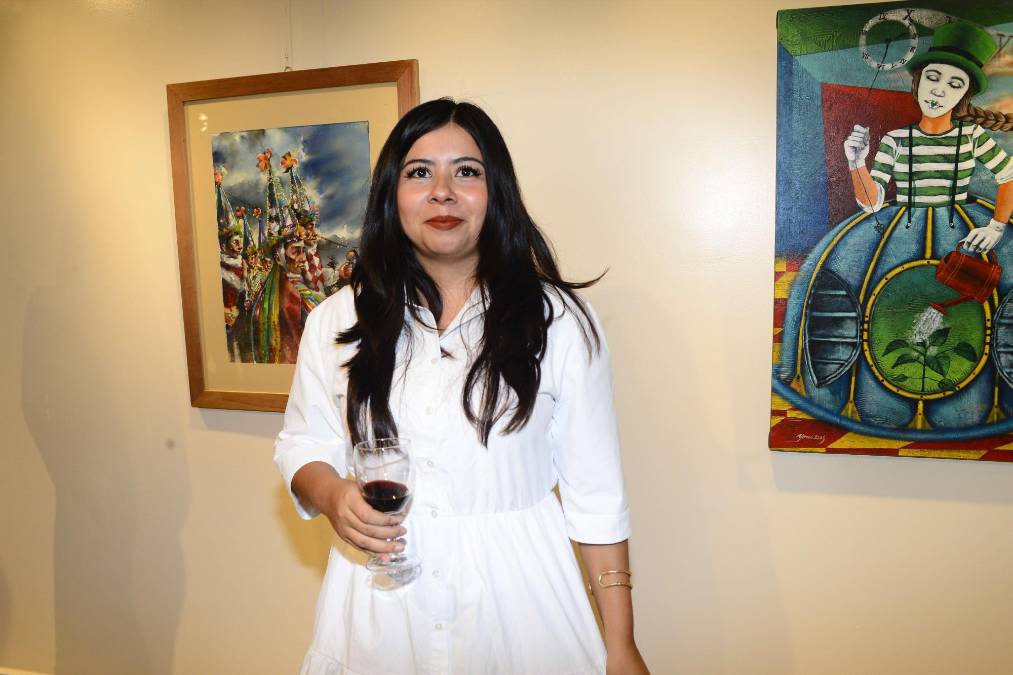 Alucinantes pinturas en el Salón Nacional de Arte 2023 realizado en SPS