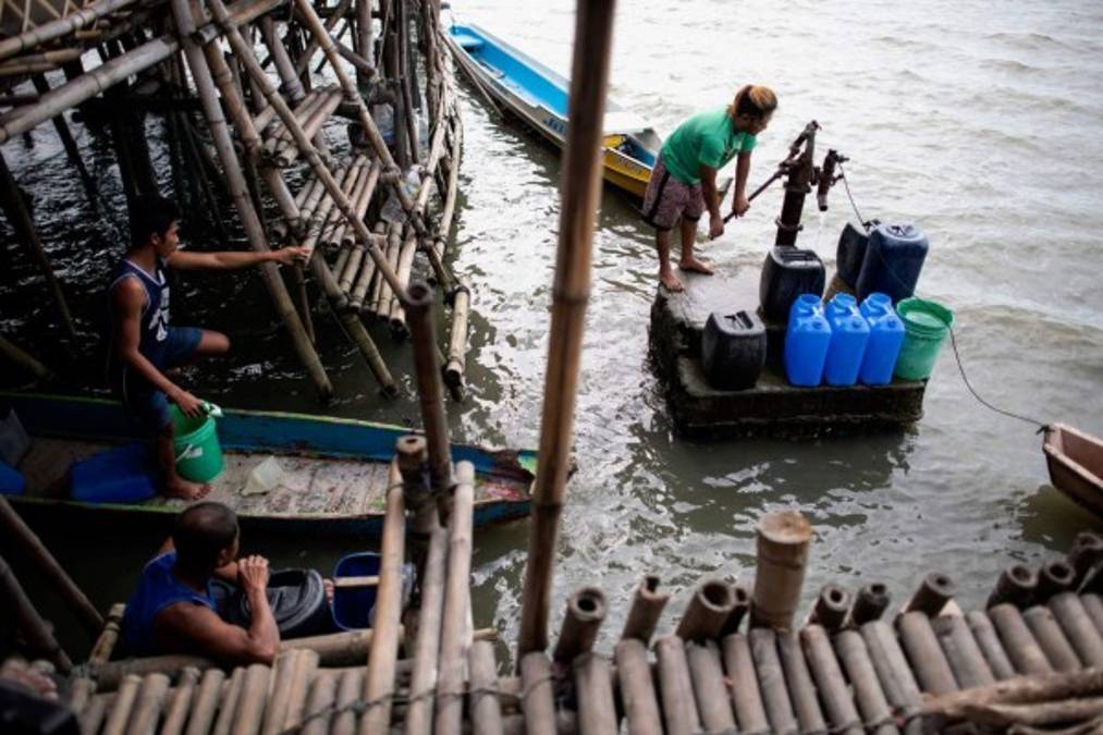 Las ciudades filipinas que están desapareciendo bajo el agua