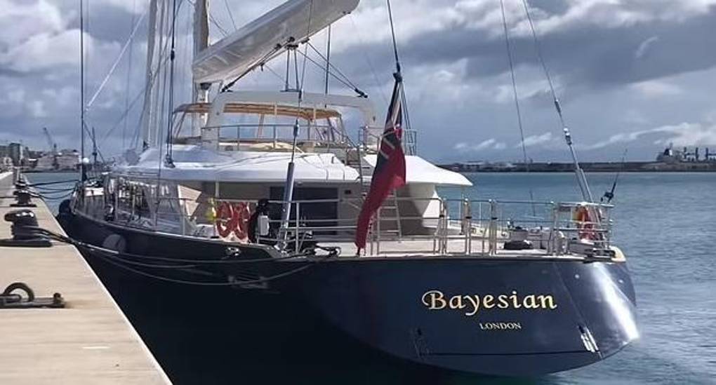 ¿Cómo era el “Bayesian” el yate de lujo que naufragó en Sicilia?
