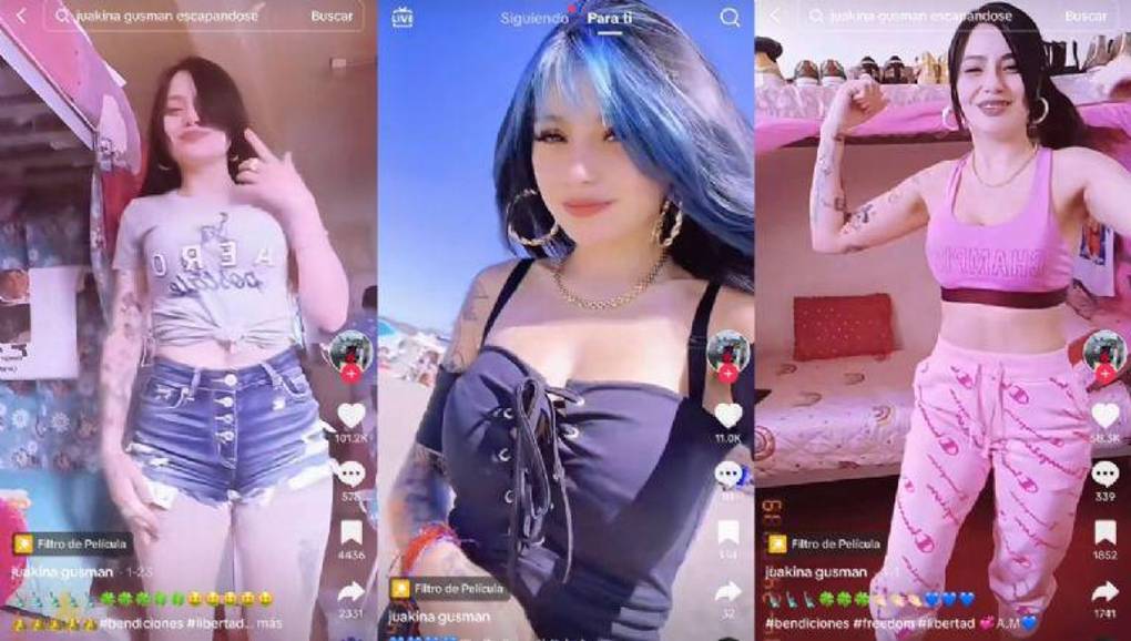 Ina, la peligrosa narcotiktoker que presume sus lujos desde prisión