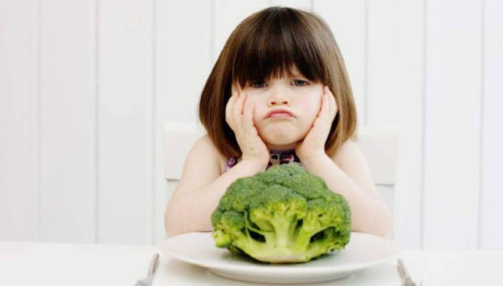 ¿Por qué a los niños no les gustan las verduras?
