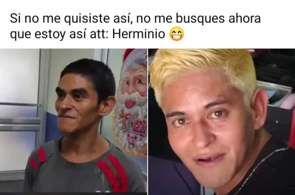 Herminio se tiñe el cabello rubio 'saiyajin' y le llueven los memes en ...