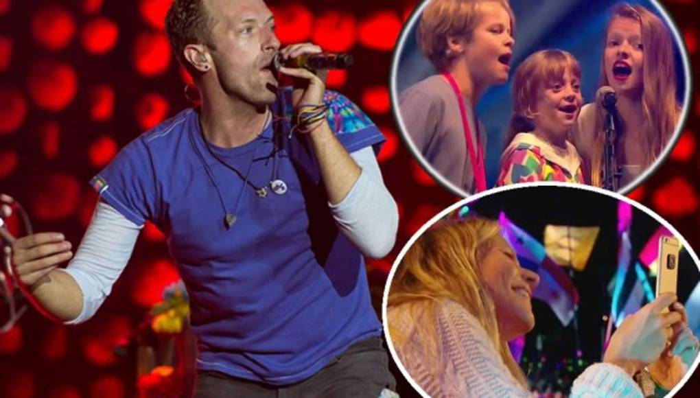Chris Martin canta con sus hijos - Diario La Prensa