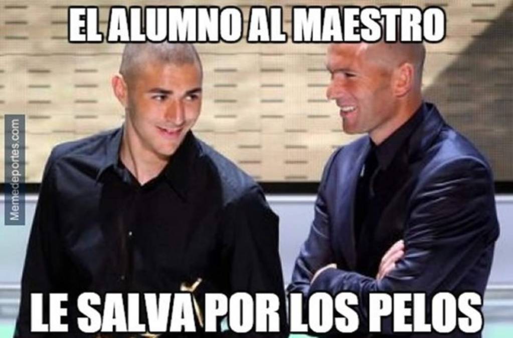 Los memes del debut con triunfo de Zidane en el Real Madrid