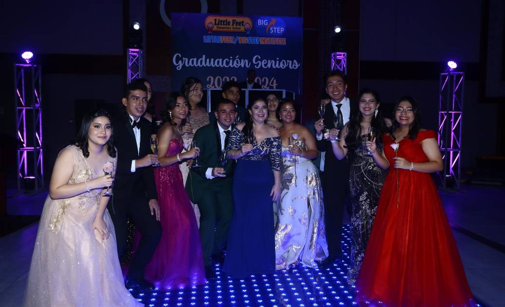 La fiesta de los seniors de la Big Step, promoción 2024