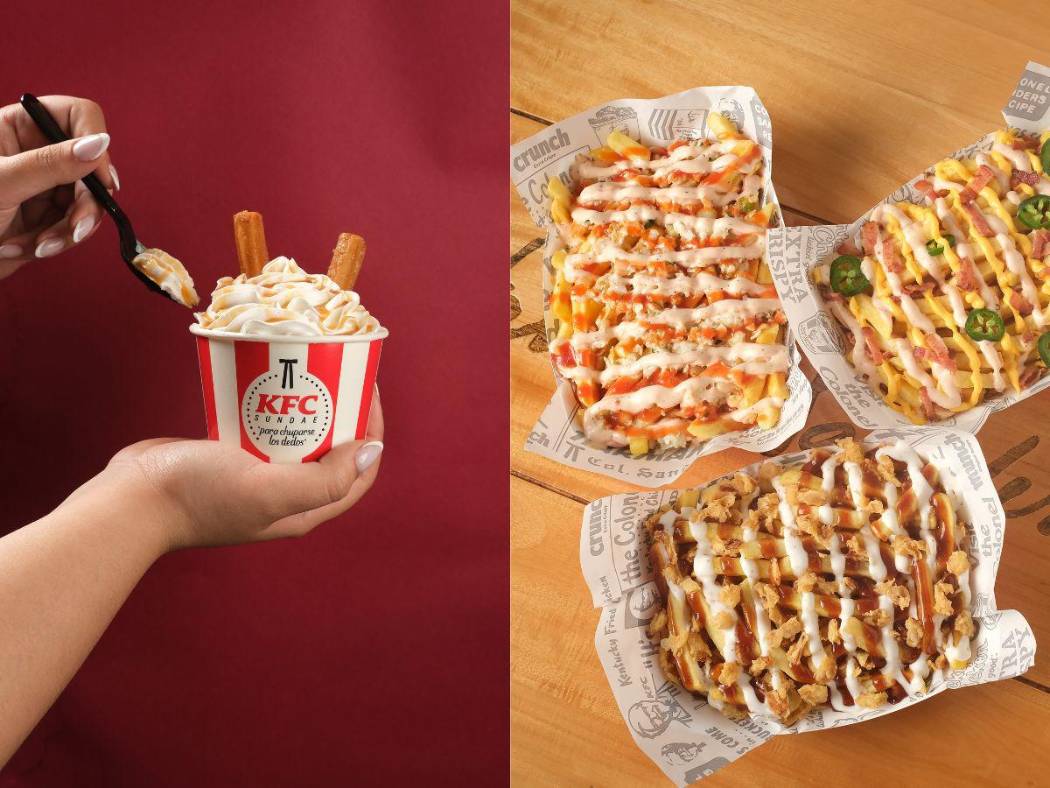 KFC presentó las Messy Fries con diferentes variaciones y los nuevos ...