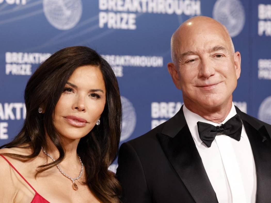 Jeff Bezos y Lauren Sánchez llegan a Venecia para su lujosa boda