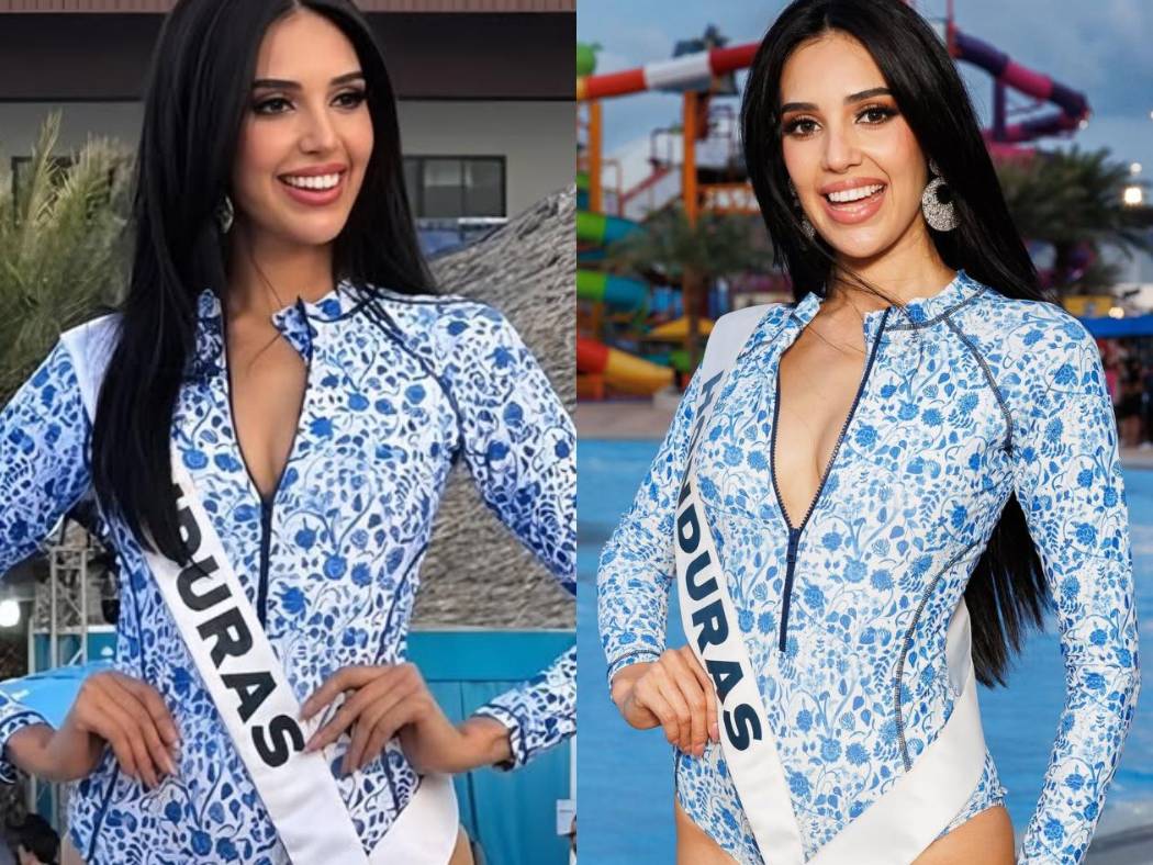 Miss Universo Honduras destaca en desfile de traje de baño