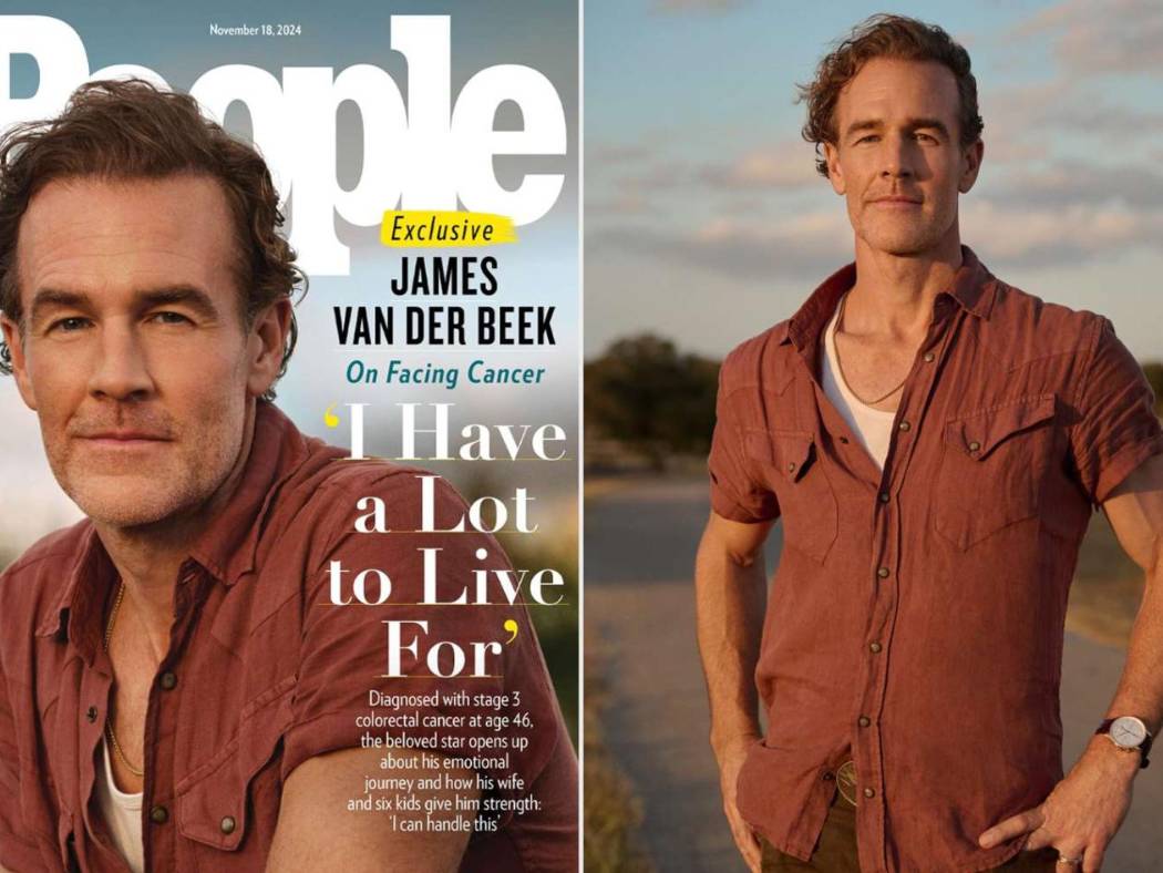 James Van Der Beek vende recuerdos de 'Dawson’s Creek' para pagar su ...