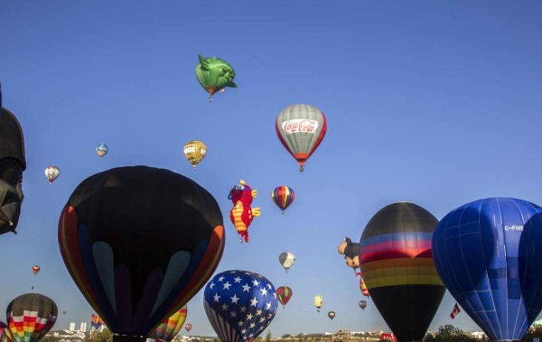 Majestuoso festival de globos en México