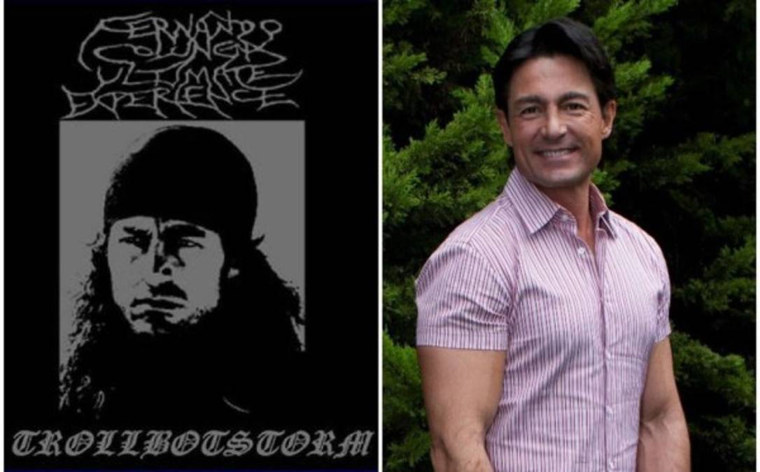 Fernando Colunga es el 'ídolo' de una banda de rock, le pusieron su nombre