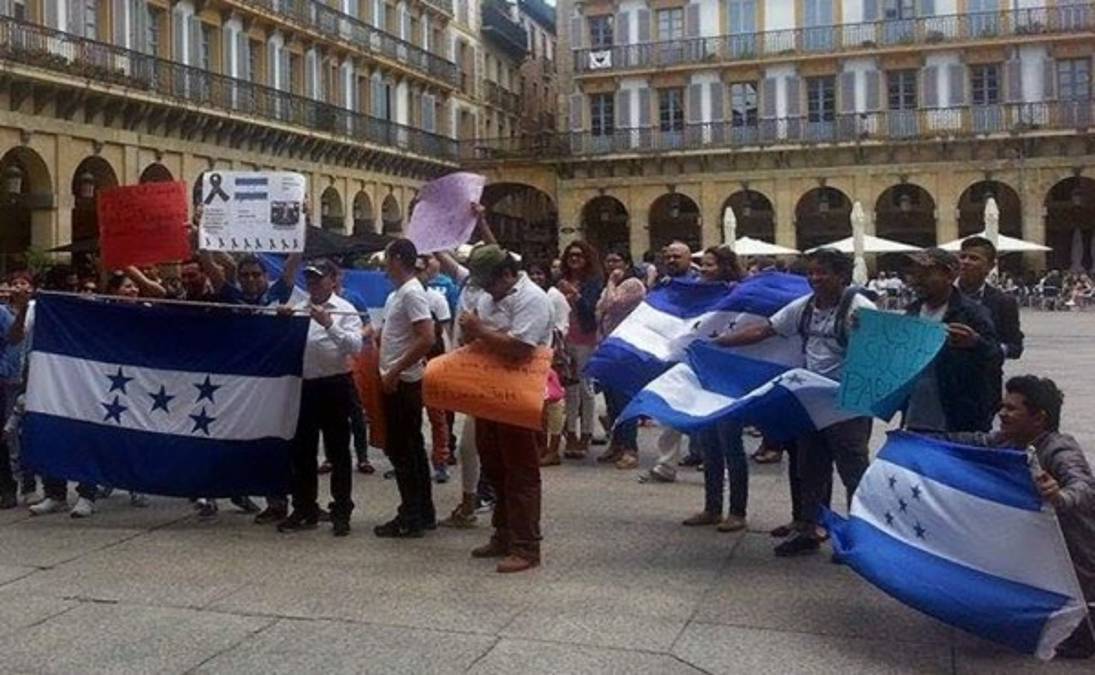 Hondureños en Madrid, Barcelona, Nueva York, Ciudad de México y San ...