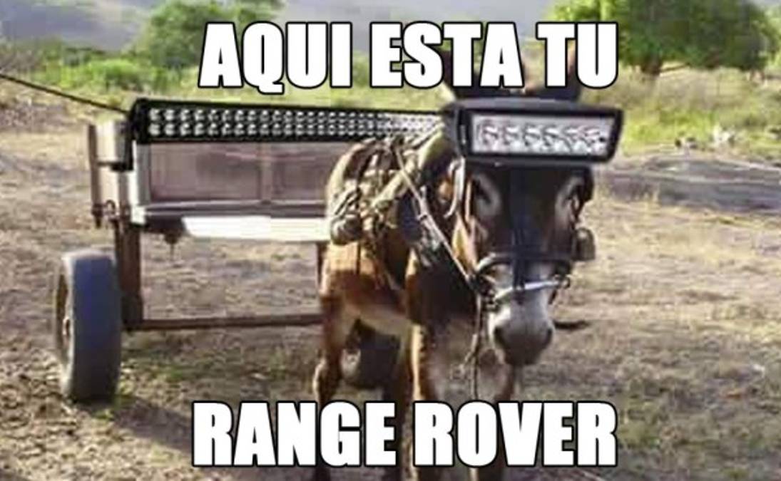 Los memes que se burlan del concurso Range Rover