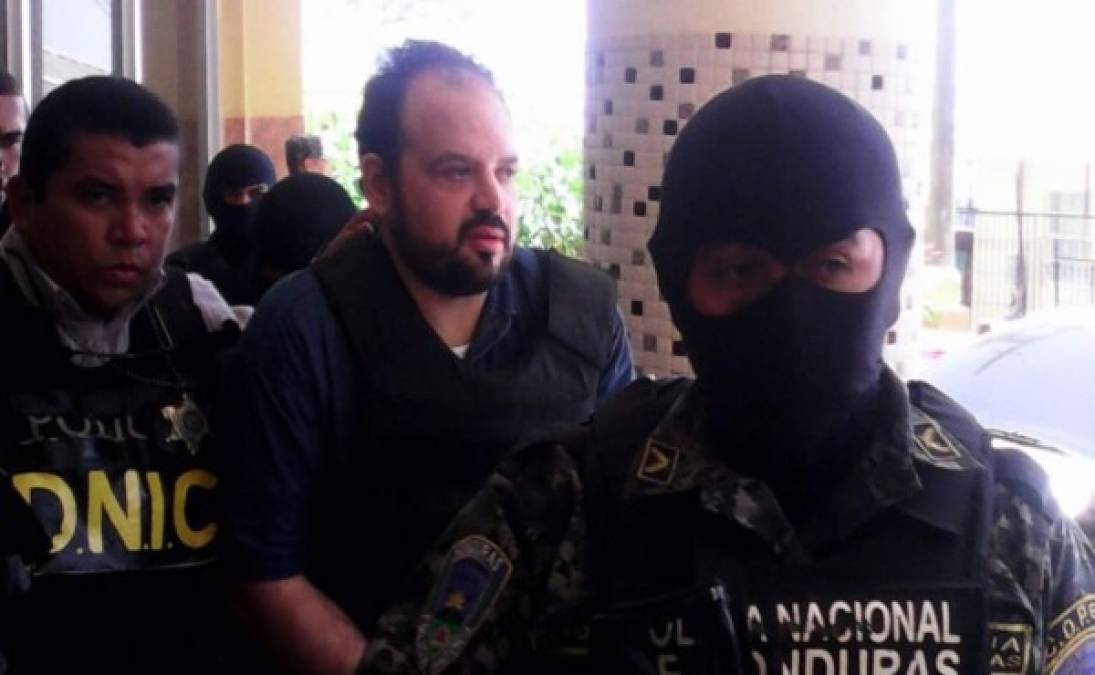 Fotos: Chepe Handal es enviado a juzgados de Roatán, Honduras