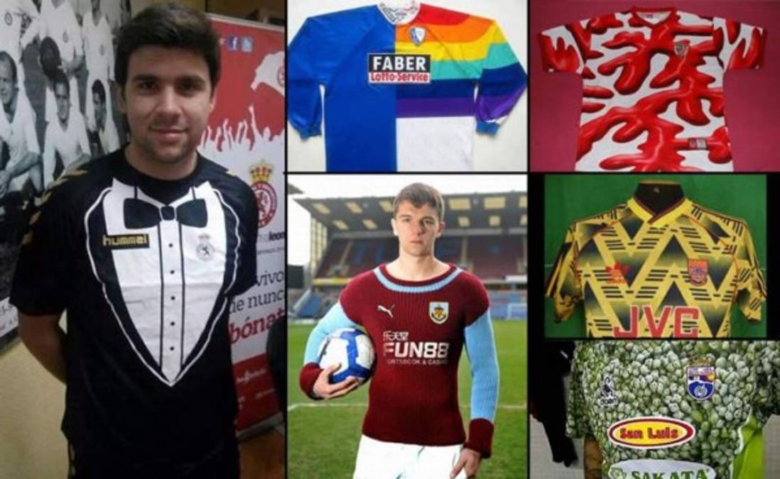 Las camisetas más feas de la historia del fútbol mundial - Diario La Prensa