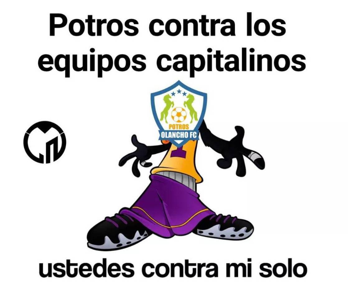 Los jocosos memes de la final entre el Olancho FC-Olimpia
