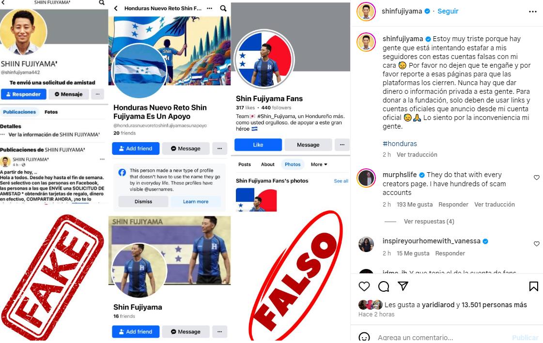 ¿Por qué se queja en redes sociales Shin Fujiyama?