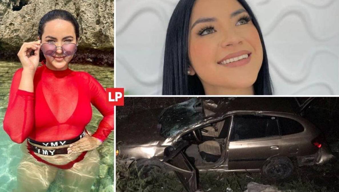 Modelo hondureña lucha por su vida tras accidentarse en Choloma (FOTOS)