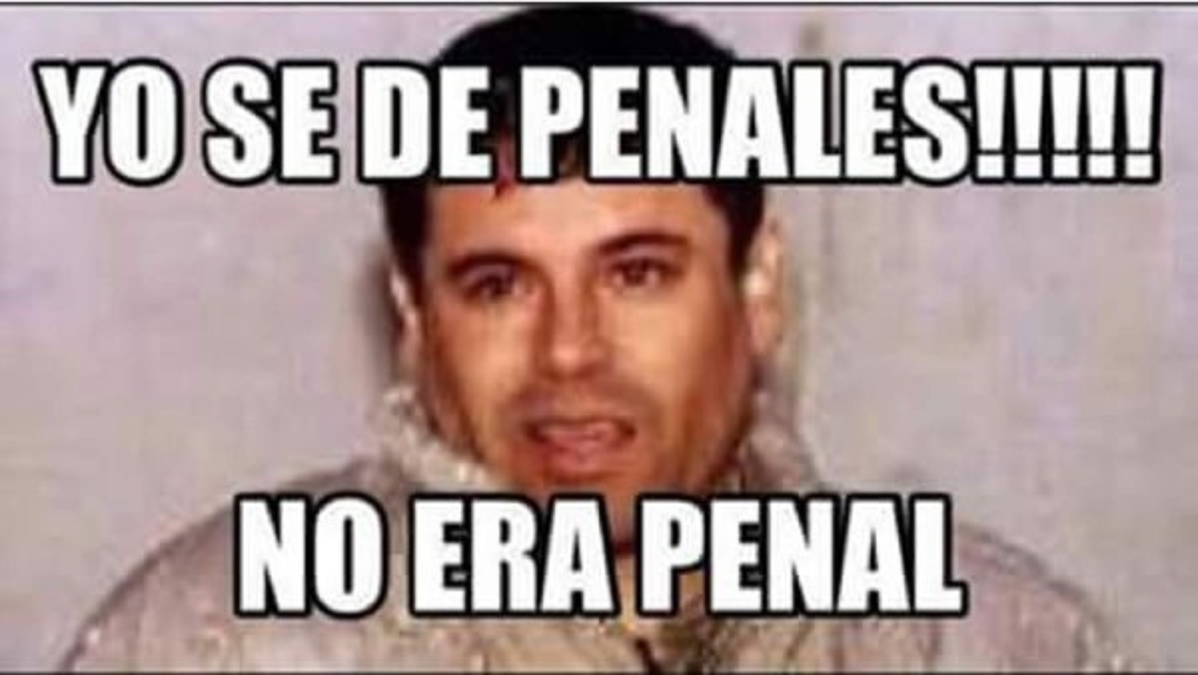 Los memes del dudoso penal de México ante Costa Rica