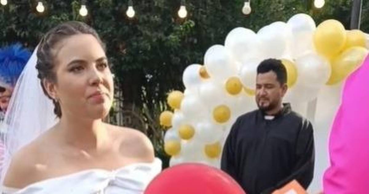 Video: Mujer deja plantado al novio en el altar porque le era infiel con su hermana