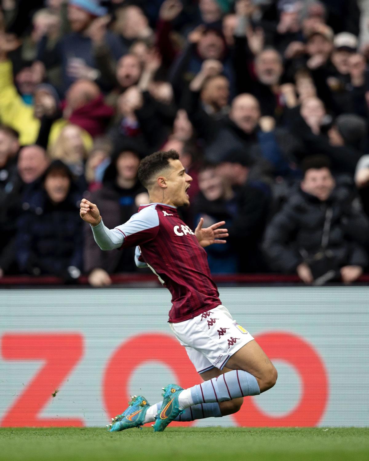 Coutinho brilla con un golazo y una asistencia de crack en triunfo del ...