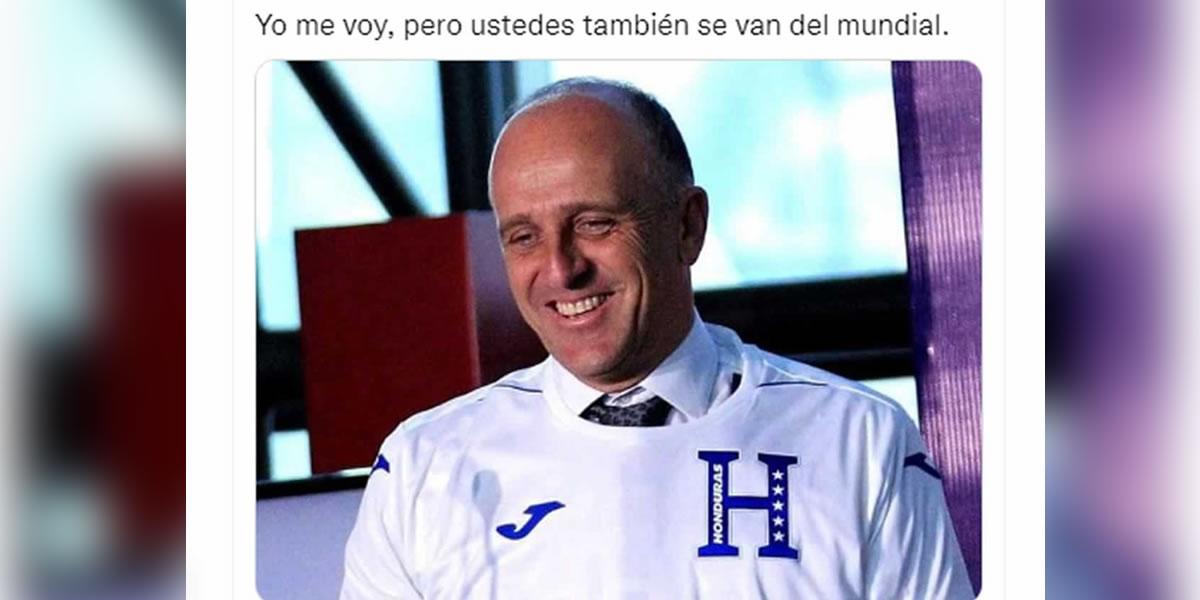 Los memes se burlan de Honduras y Fabián Coito tras perder ante Jamaica