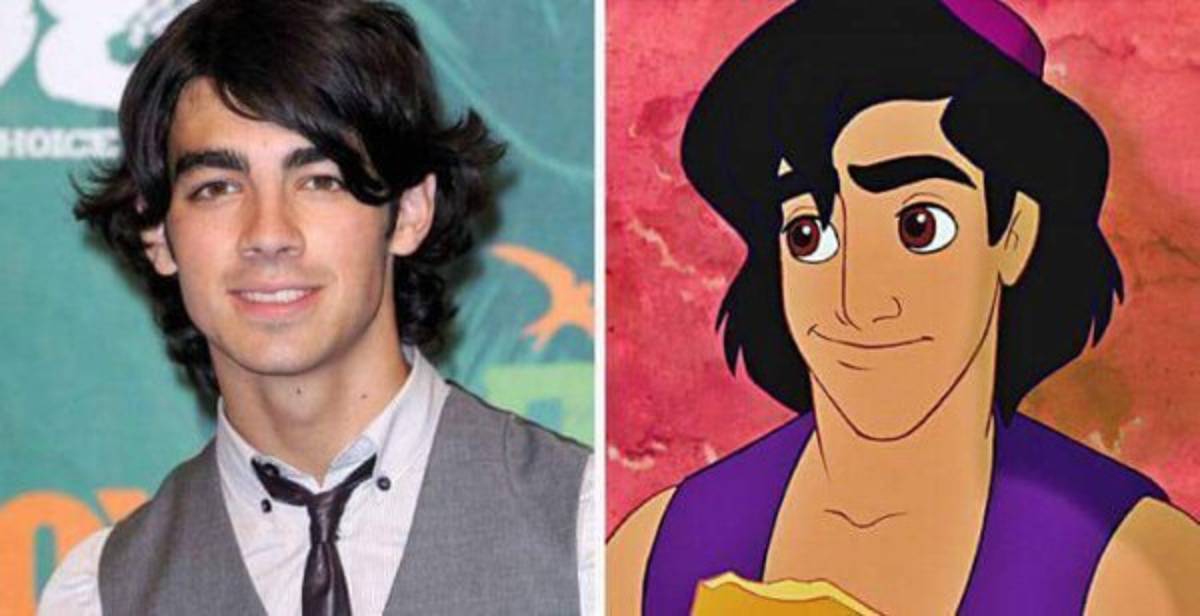 Rostros de personas muy parecidos a dibujos animados