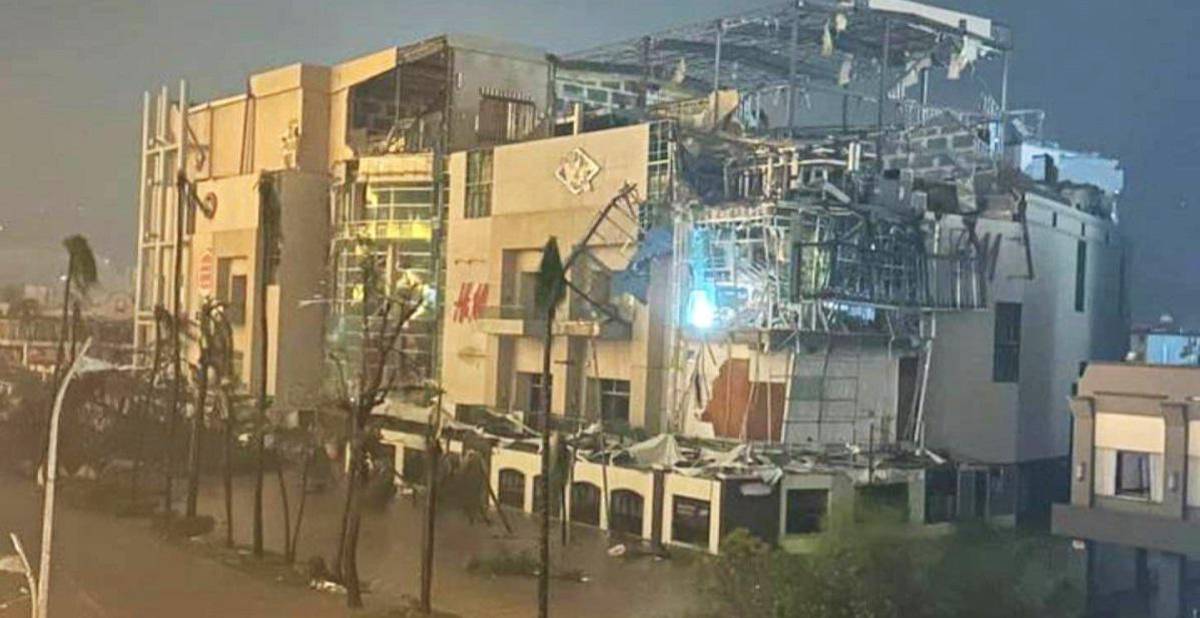 Las primeras imágenes de la devastación en México por el huracán Otis
