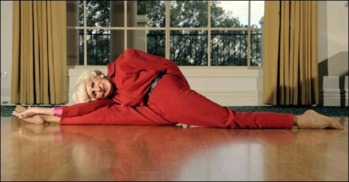 Ella es Bette Calman, la mujer de 89 años que está más fuerte que muchos