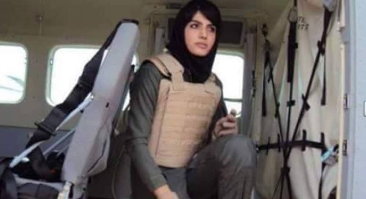 Niloofar Rahmani, la primera piloto militar de Afganistán consiguió ...