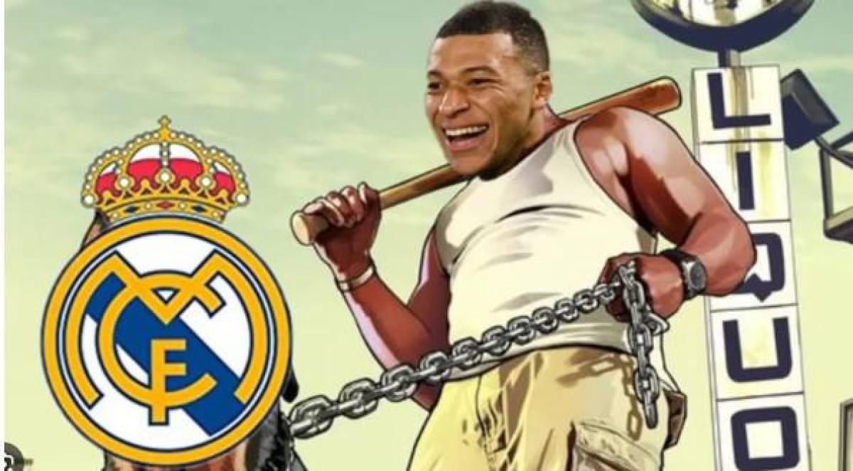 Real Madrid no se escapa: Los jocosos memes sobre salida de Mbappé del PSG