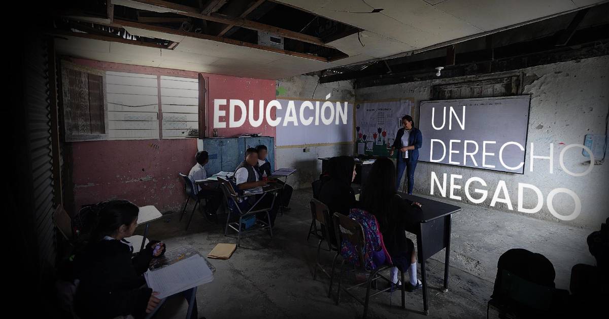 Estudiar: un derecho negado