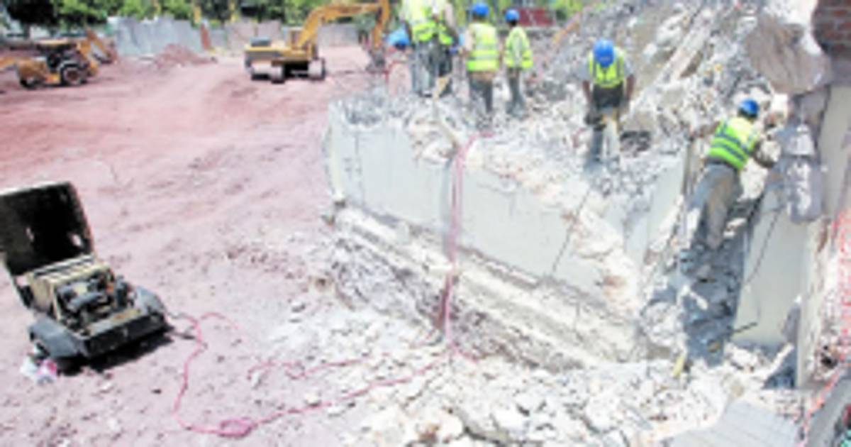 Inprema derriba edificio remodelado