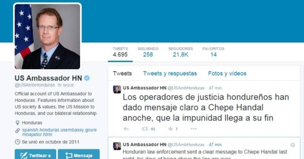 'Justicia hondureña ha dado claro mensaje a Chepe Handal'