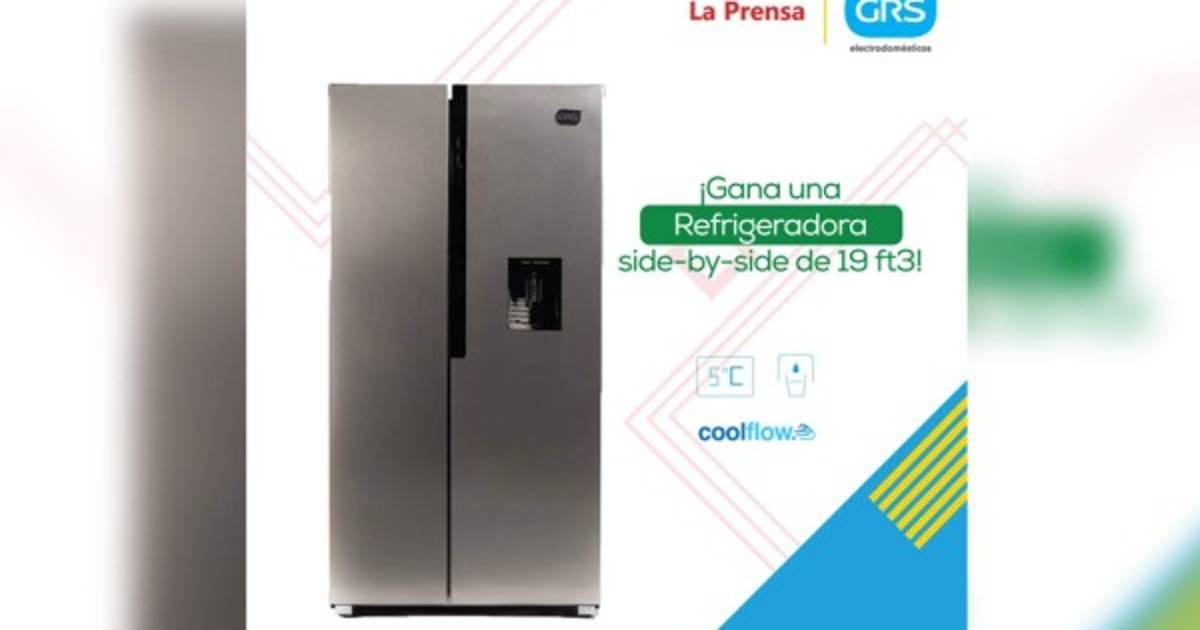 Participa y gana un refrigerador con LA PRENSA y GRS
