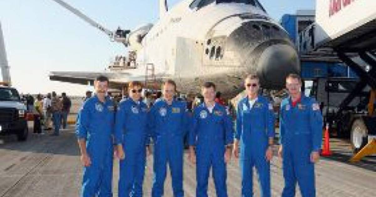 La nave espacial Atlantis aterrizó en Florida