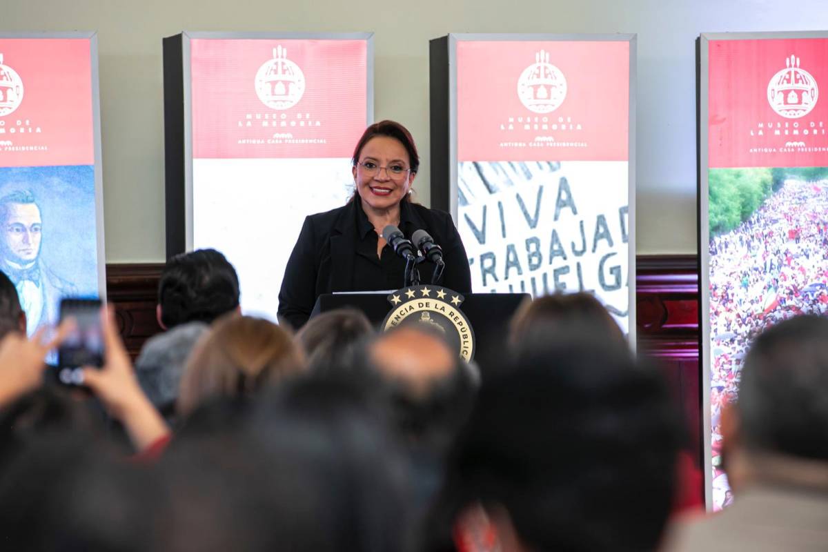Xiomara Castro inaugura museo sobre el golpe de Estado de 2009 en Honduras