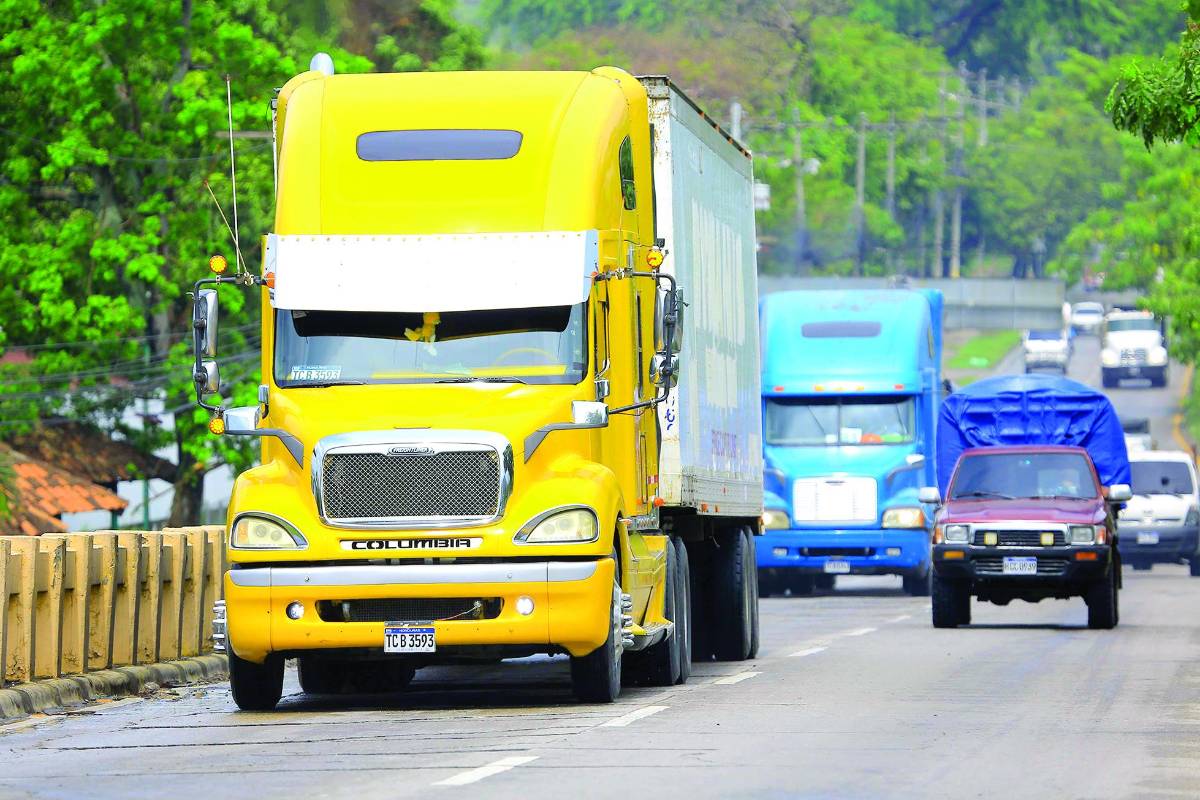 Transporte de carga de Honduras en desventaja con otros países de Centro América