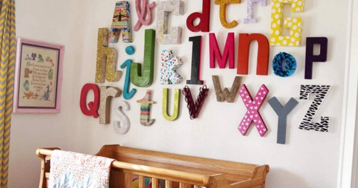 Decoración con letras - Diario La Prensa